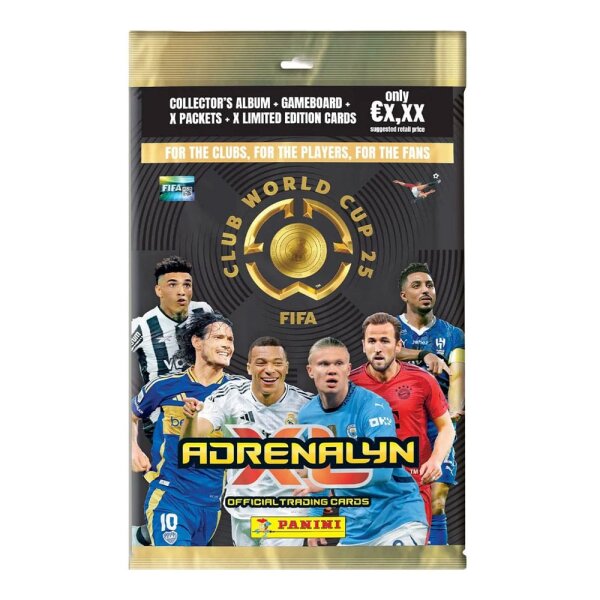FIFA Club World Cup 2025 Adrenalyn XL Trading Cards Starterset *DE*
