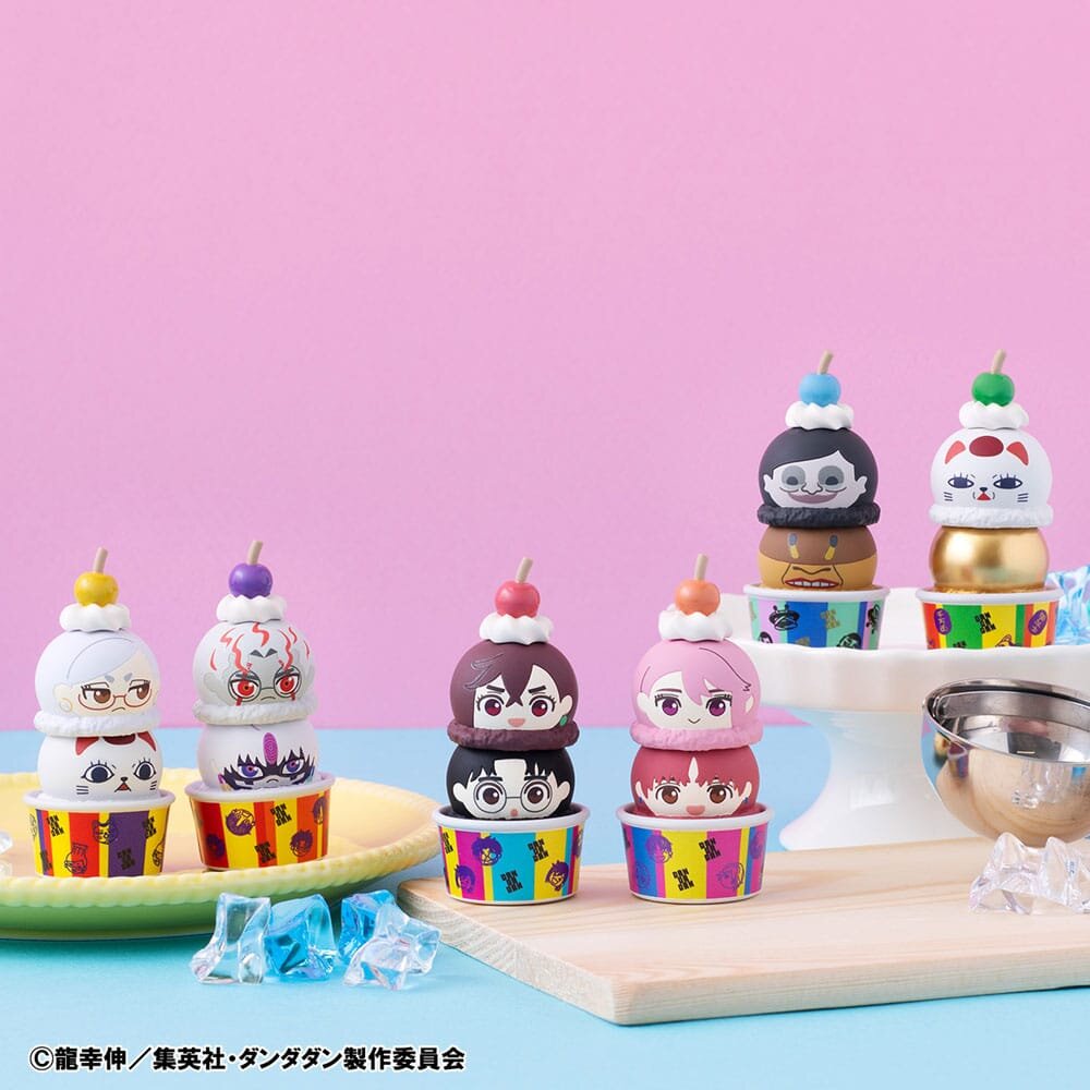 Dandadan Tsumichen Stack up & Change Sammelfiguren 6er-Pack 8 cm (wit